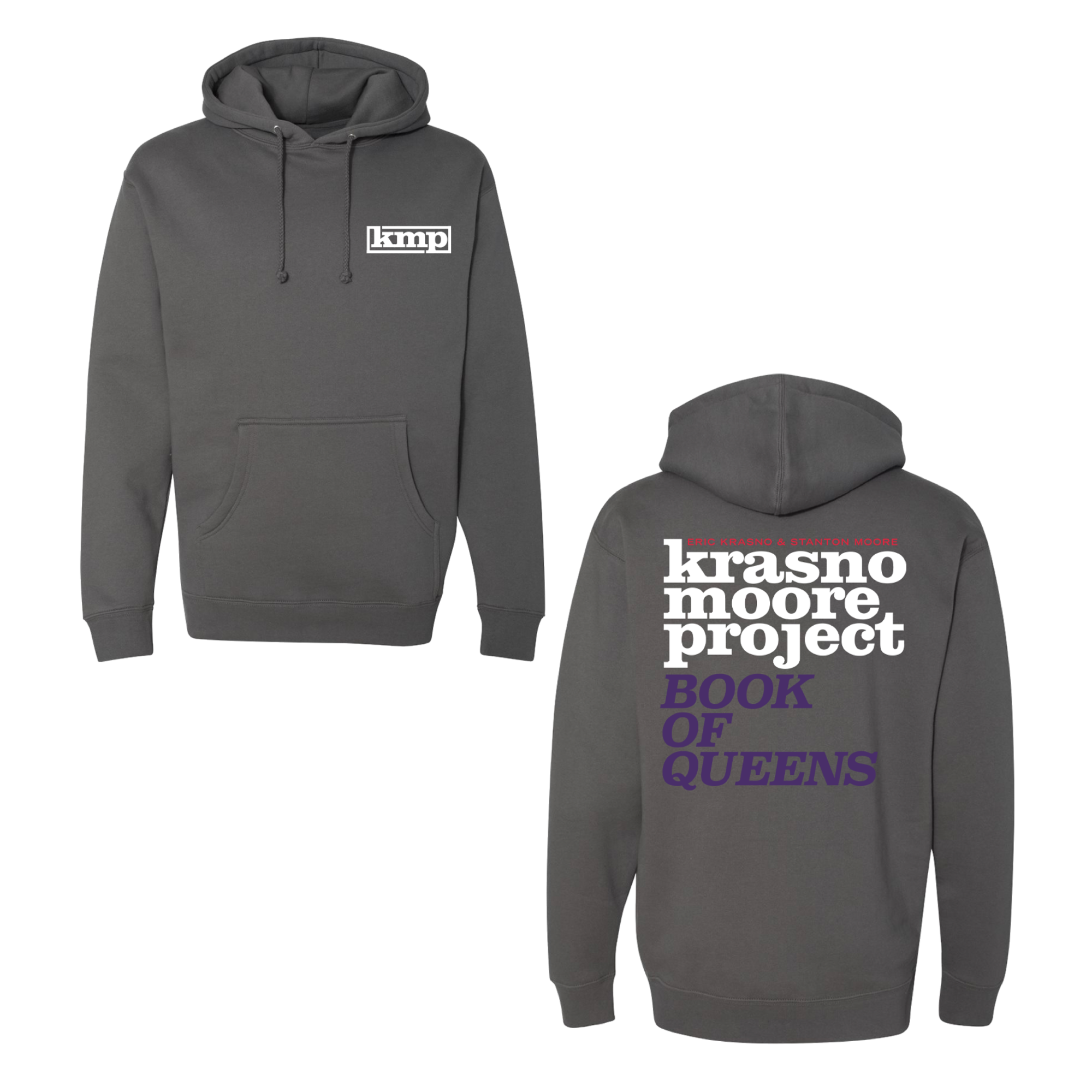 Krasno Moore Project – Book Of Queens Grey Hoodie – Concord Jazz