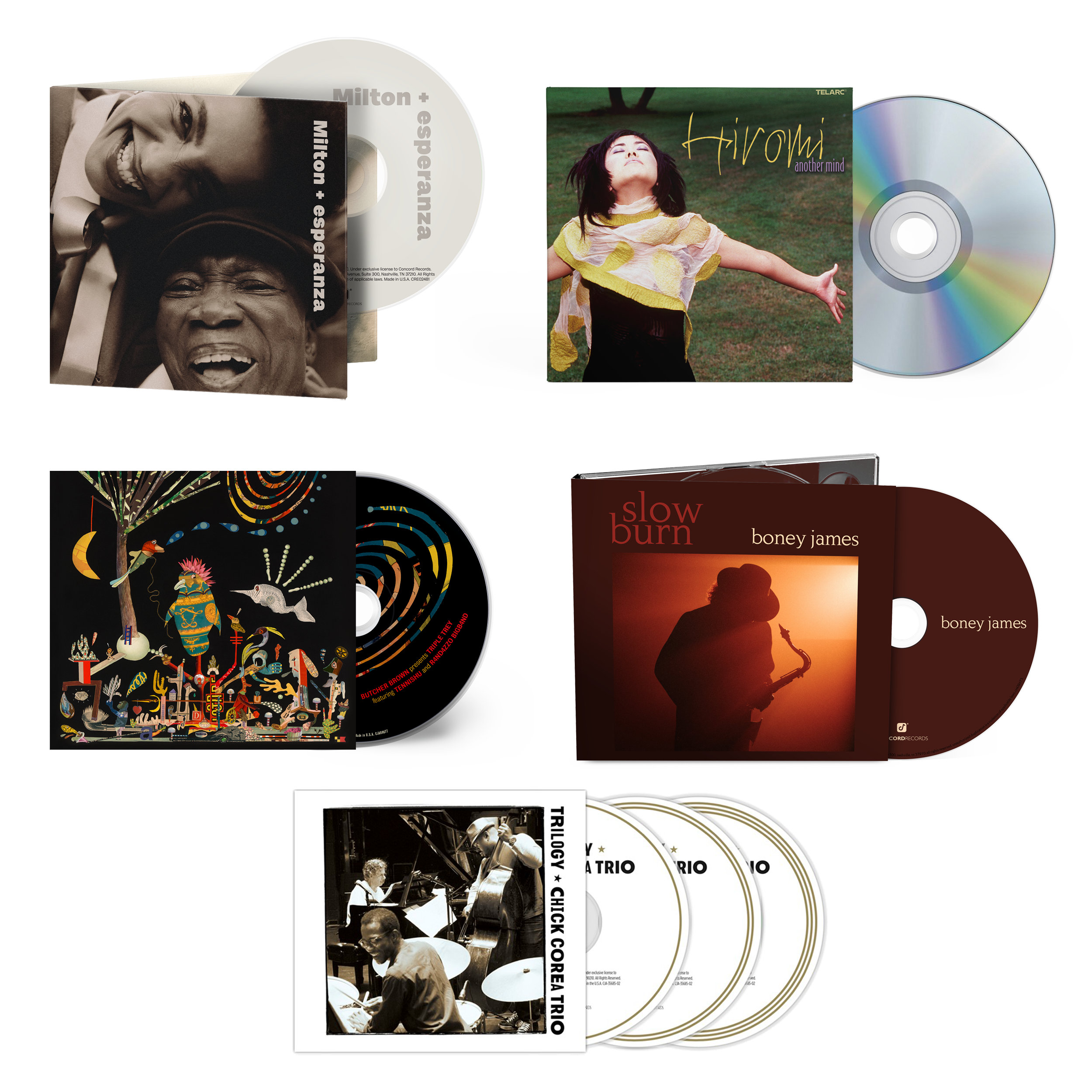 Genre Bundle – Jazz CD Bundle – Concord Jazz